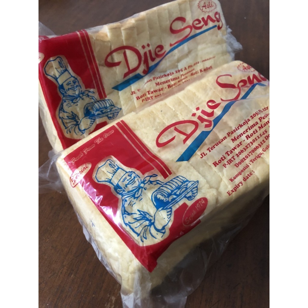Jual Roti kadet Roti Tawar Roti Kasino Selai Djie seng roti tawar kadet ...