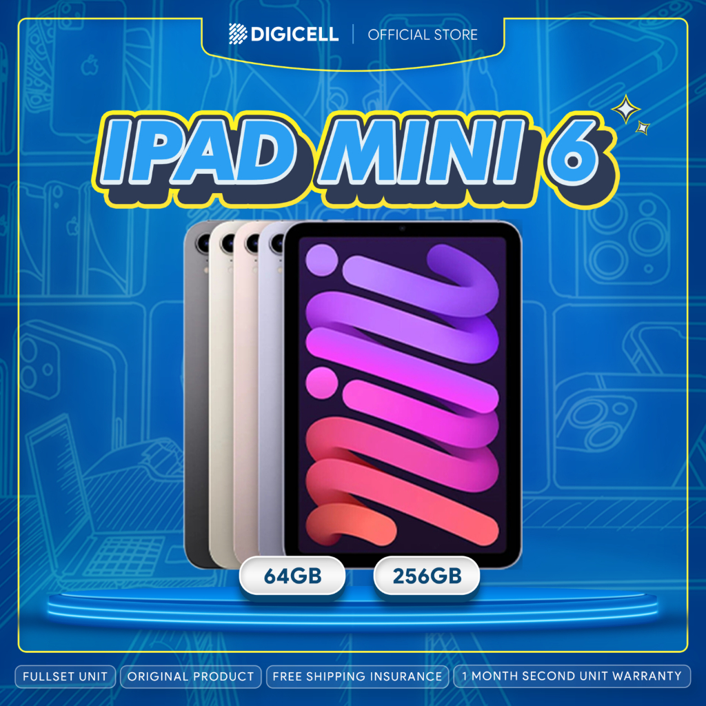 Jual IPAD MINI 6 64GB INTER IBOX LIKE NEW | Shopee Indonesia