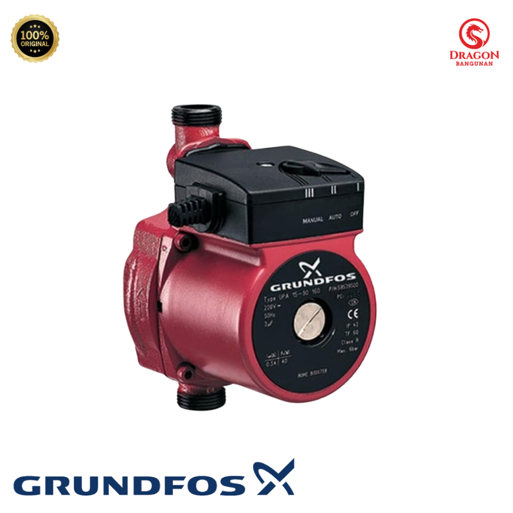 Jual Pompa Air Booster Grundfos UPA 15-90 - Pompa Dorong Mini | Shopee ...