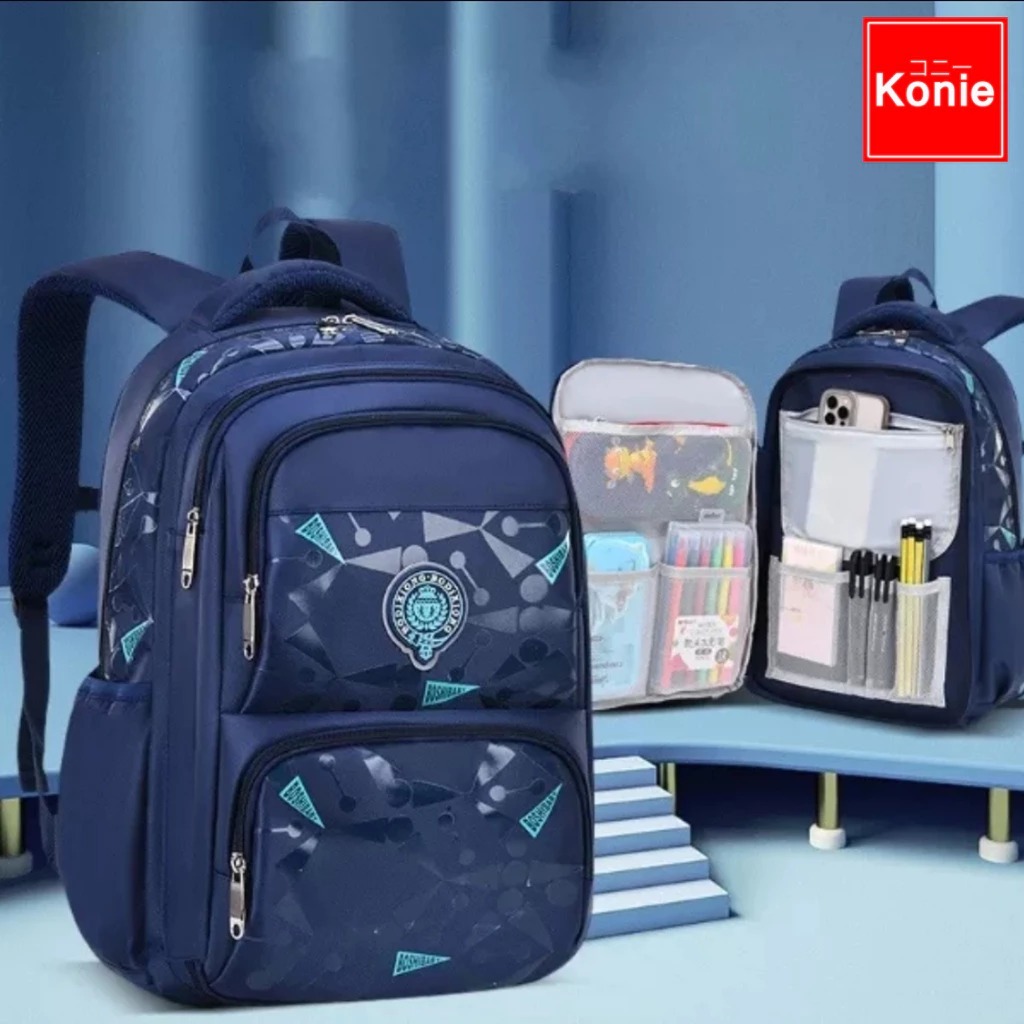 Jual [snack time] BK148 - TAS RANSEL SEKOLAH ANAK SD SMP SMA / TAS SEKOLAH ANAK LAKI LAKI / TAS ...