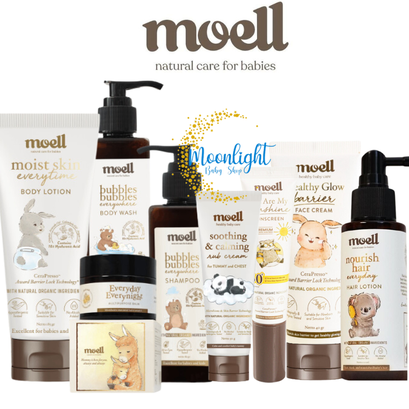 Jual Moell Face Cream | Body Wash | Body Lotion | Hair Lotion Nutrisi ...