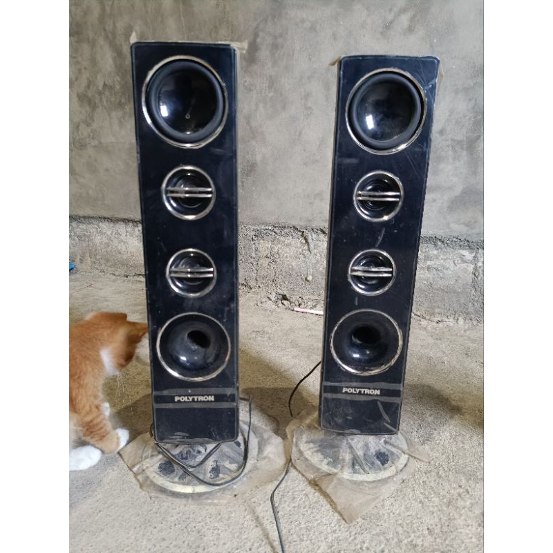 Jual Speaker tower TV polytron | Shopee Indonesia