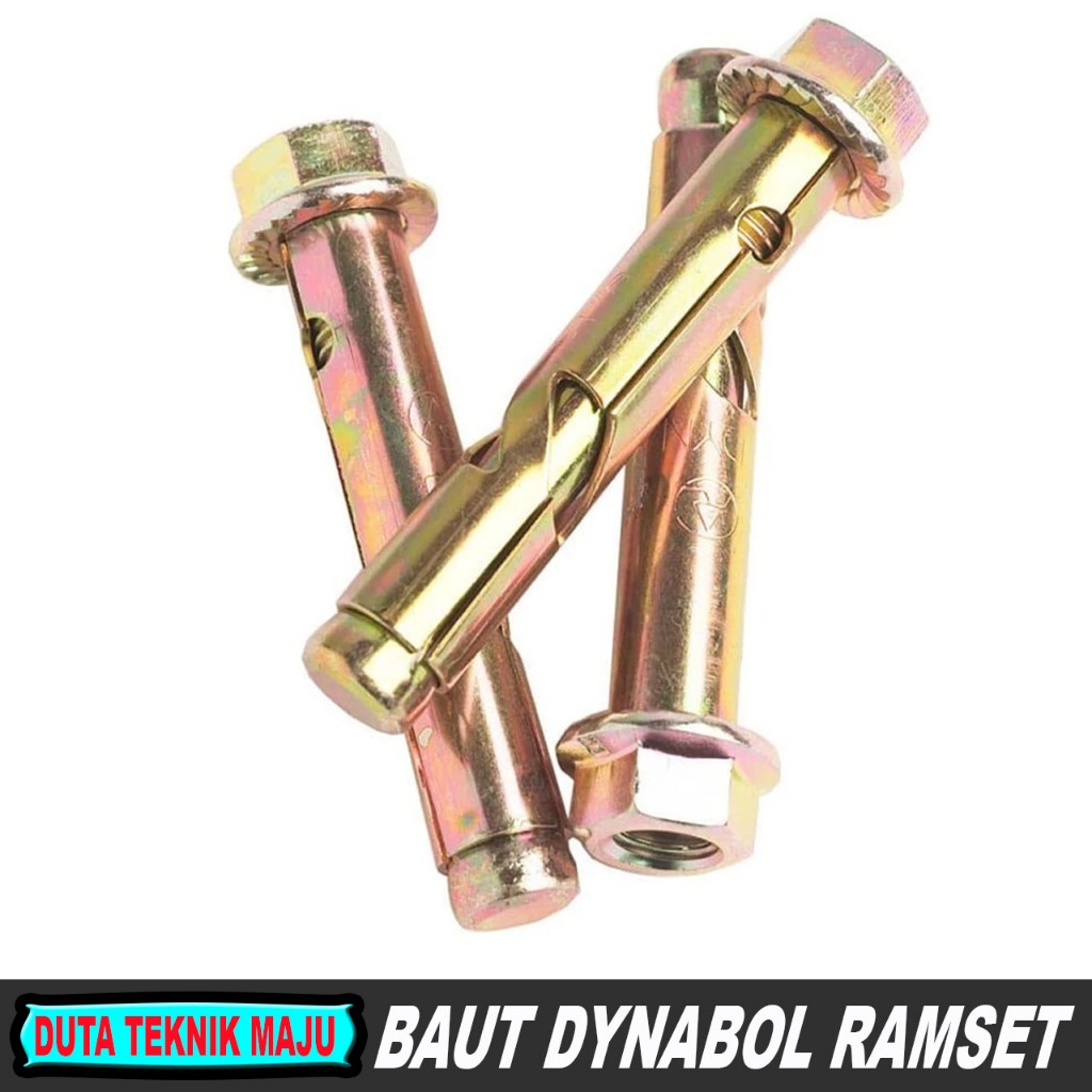 Jual Baut Ramset Dynabolt 8 x 85mm / Baut Tembok Beton Tanam Dinabolt ...