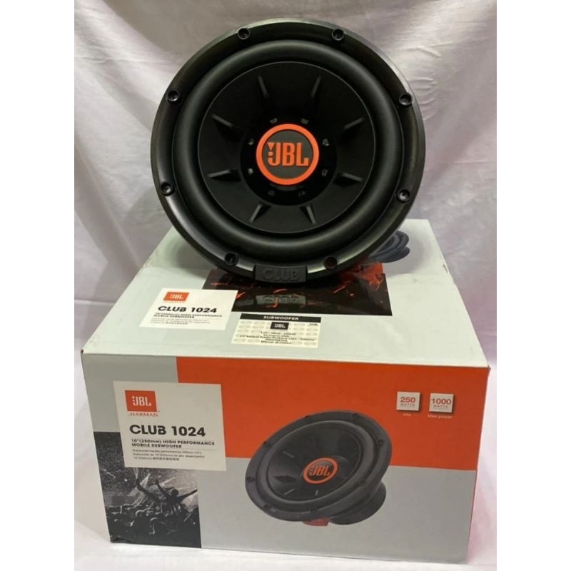 Jual Subwoofer 10" JBL Club1024, Original | Shopee Indonesia