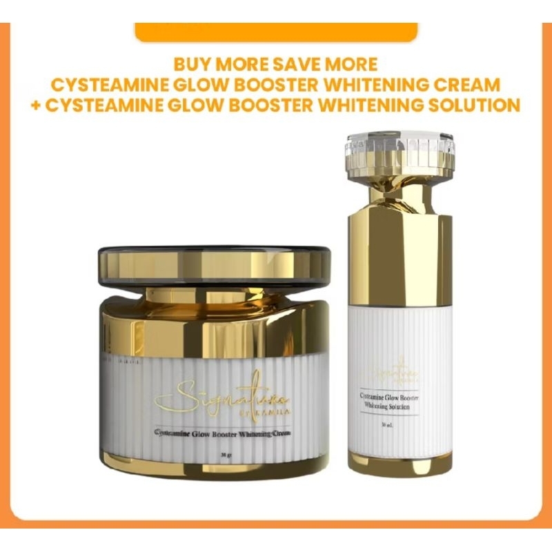 Jual Signature by Kamila Cysteamine Glow Booster Whitening Cream 30mg ...