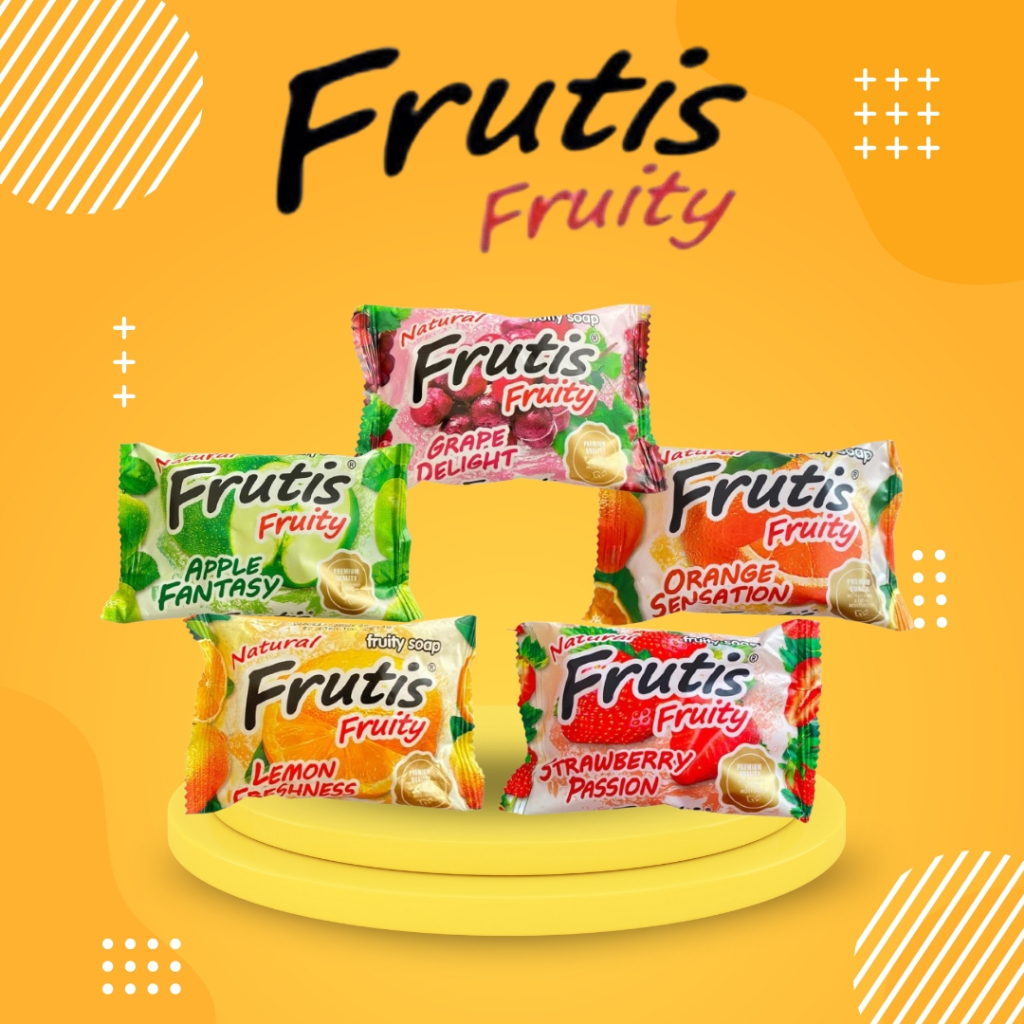 Jual Paket 4 pcs Frutis Fruity Sabun Mandi Batang 70gr | Shopee Indonesia