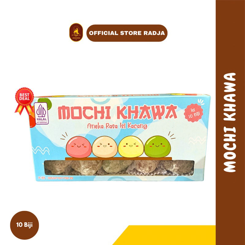 Jual [Isi 10] Mochi Khawa Mochi Aneka Rasa Isi Kacang - Oleh Oleh Jogja ...