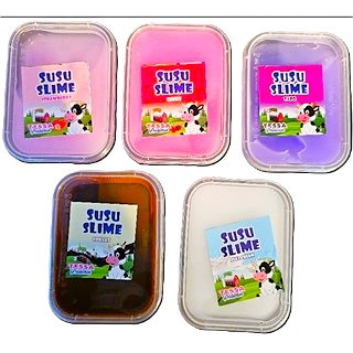 Jual 5 pcs slime susu 250cc slem murah slime tofu mainan slime slime jelly slime besar | Shopee ...