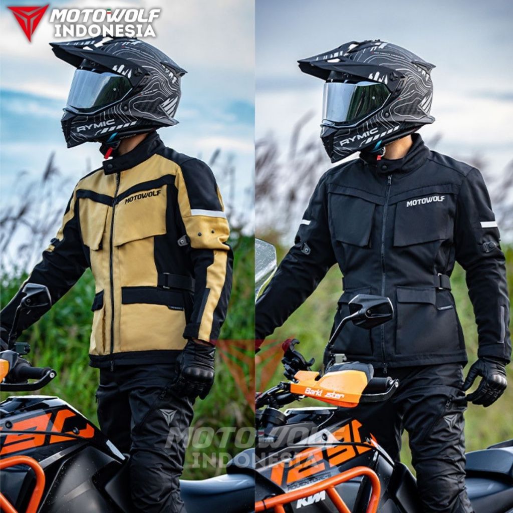 Jual Jaket Touring Motor Waterproof Protector CE1 5 Sisi + Inner Heater ...