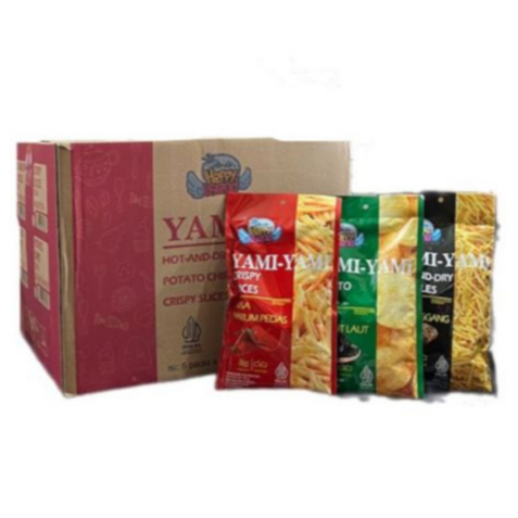 Jual YAMI-YAMI Potato Snack 35 g / Pack isi 10 pcs | Shopee Indonesia