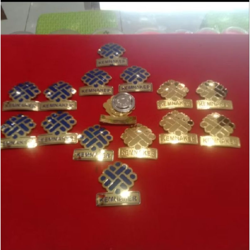 Jual Pin KEMNAKER/ pin Kuningan | Shopee Indonesia