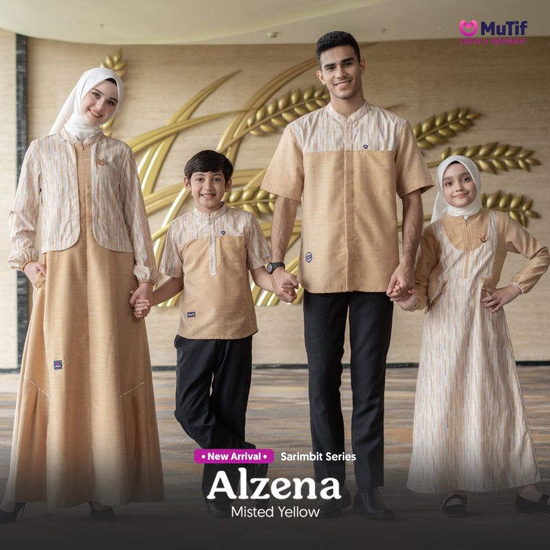 Jual Sarimbit Alzena Aswad Misted Yellow | Shopee Indonesia