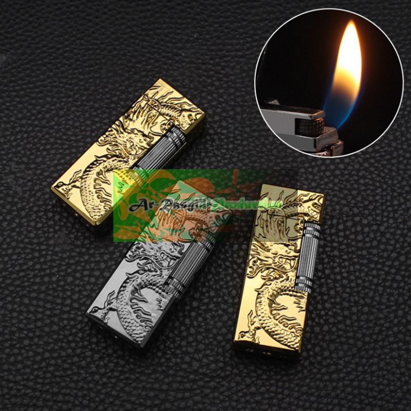 Jual Korek Api Dupont Gas Dragon Naga Broad Lighter BD-309-2 | Shopee ...
