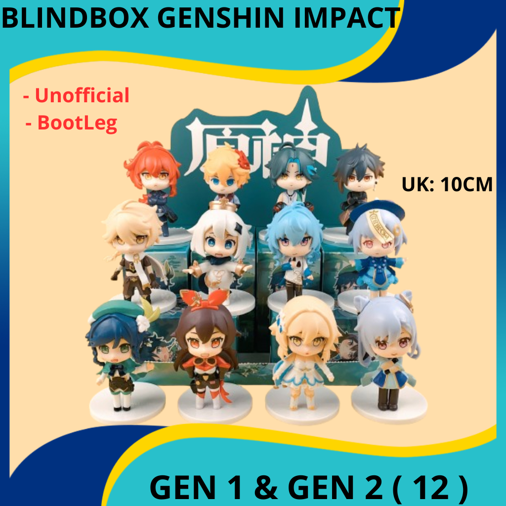 Jual BLIND BOX ANIMEE GENSHIN IMPACT CHARACTER ACTION FIGURE ANIME ...
