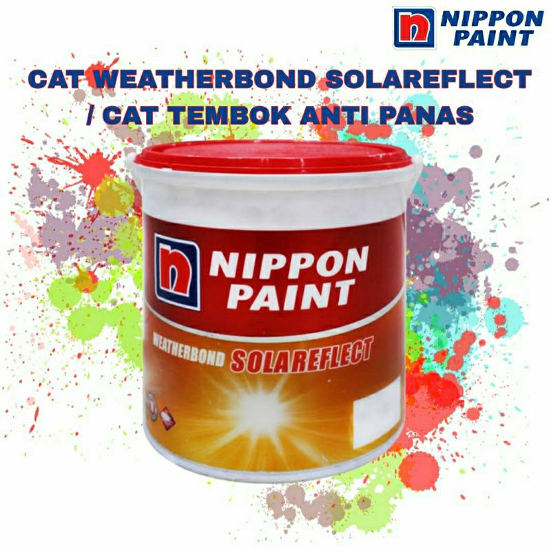 Jual CAT TEMBOK NIPPON PAINT WEATHERBOND SOLAREFLECT 0,90 LITER ...