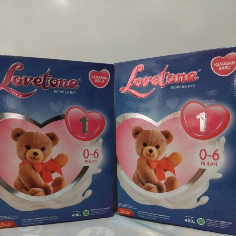Jual Lovetona 1 Formula Bayi 0-6 Bulan 200g&400g | Shopee Indonesia