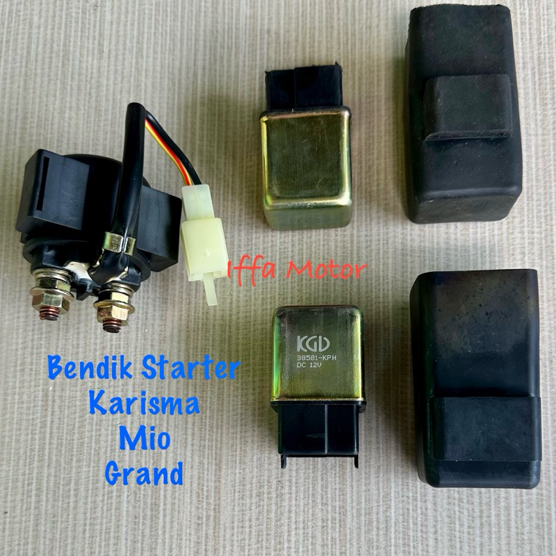 Jual Bendik Stater Switch Starter Grand Supra Kharisma Mio Vixion Lama ...