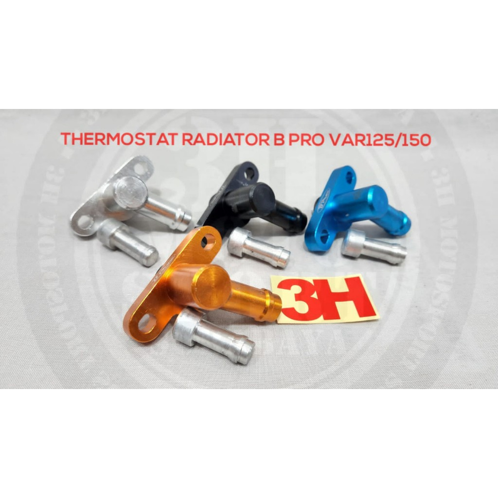 Jual THERMOSTAT RADIATOR B PRO VARIO 125 BIRU GOLD HITAM MERAH SILVER ...
