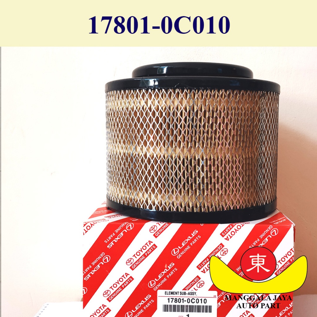 Jual Filter Udara Innova, Fortuner, Hilux part number 17801-0C010 ...