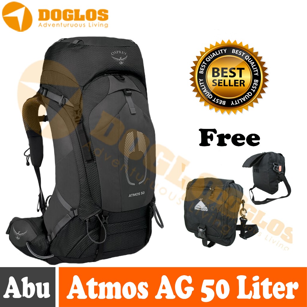 Jual Carrier Atmos 50 AG Anti Gravity backpack Tas gunung Carrier Blue/biru | Shopee Indonesia