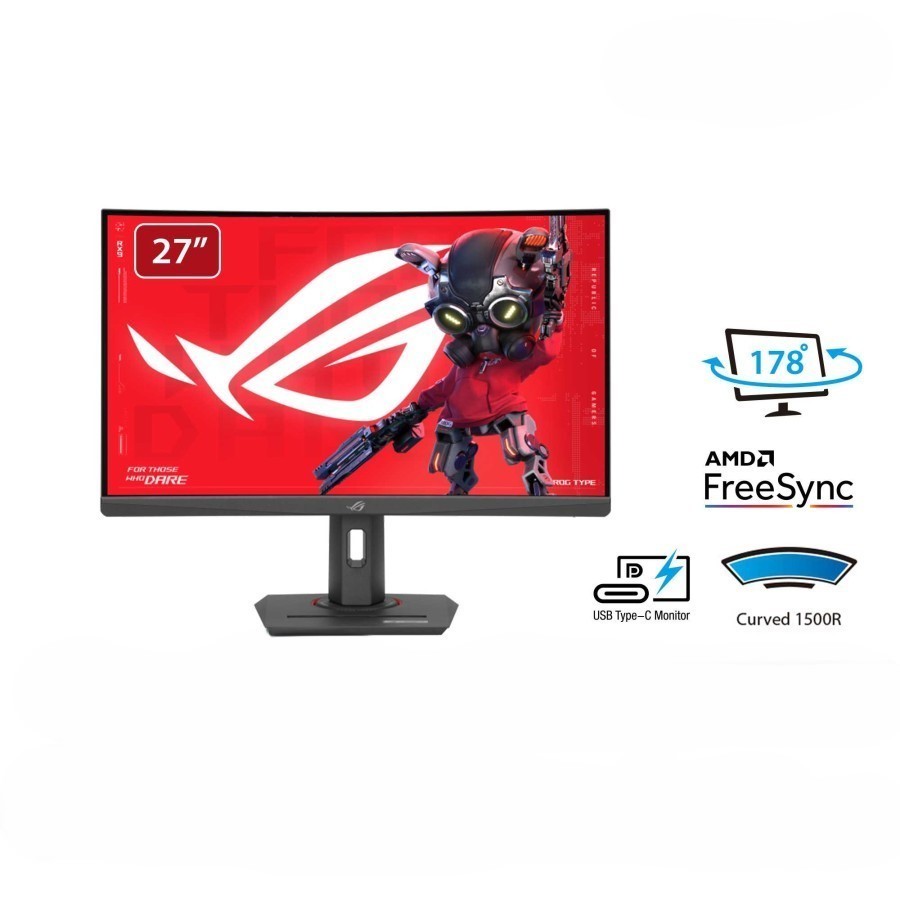 Jual ASUS ROG Strix XG27WCS 27" WQHD 180Hz USB Type-C Gaming Monitor ...