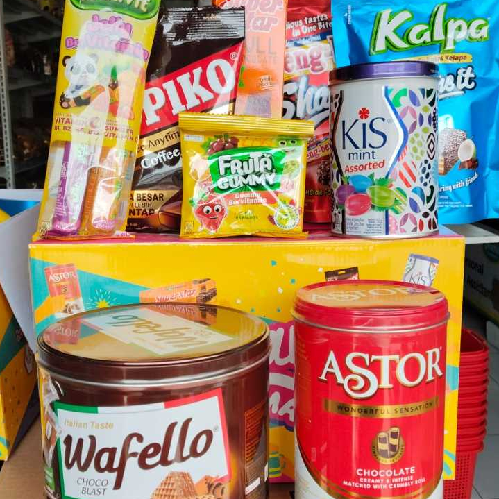 Jual Hampers Mayora (Superstar/Kopiko/Beng-beng/Kis/Wafello/Astor/Kalpa ...