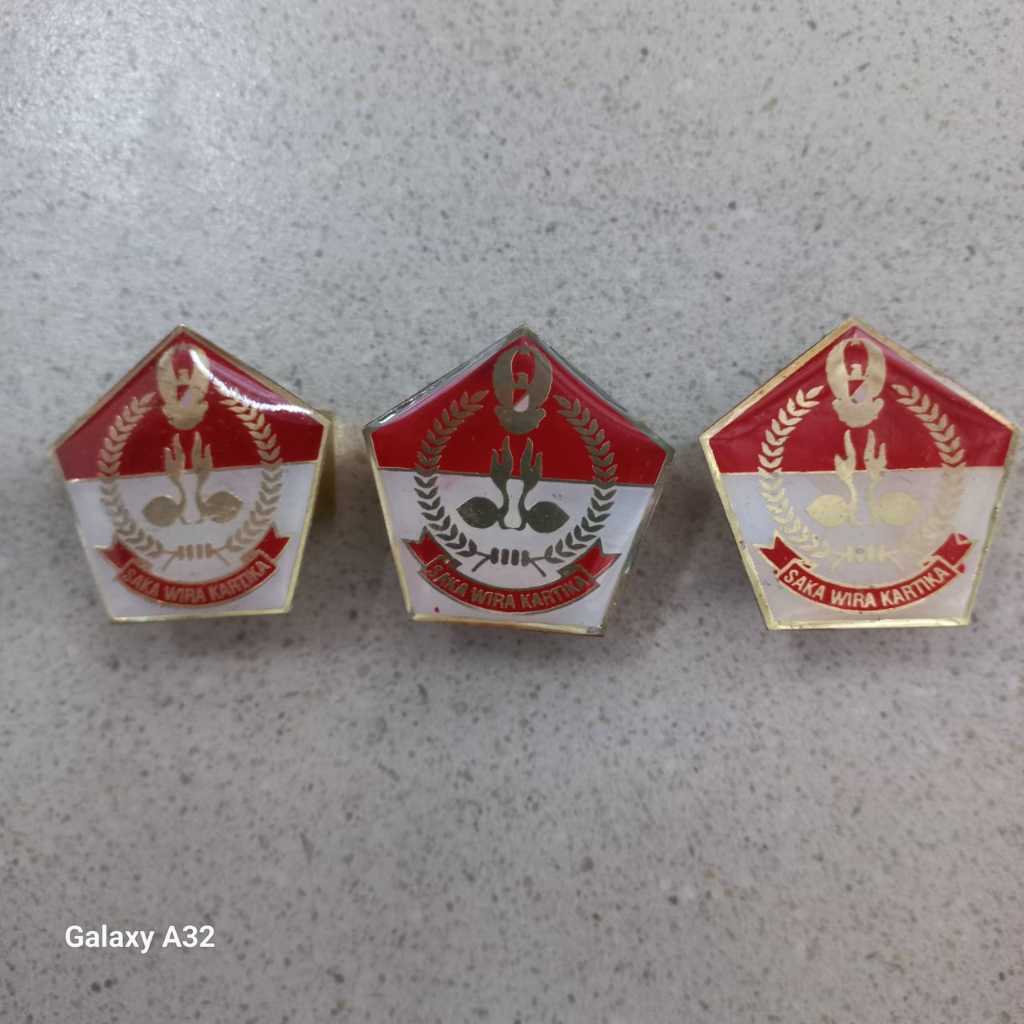 Jual Ring Saka Wira Kartika Kuningan / Kolong Saka Wira Kartika real ...