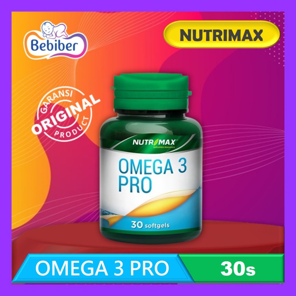 Jual Nutrimax Omega 3 Pro With Vitamin Isi 30 Tablet - Vitamin Omega 3 ...