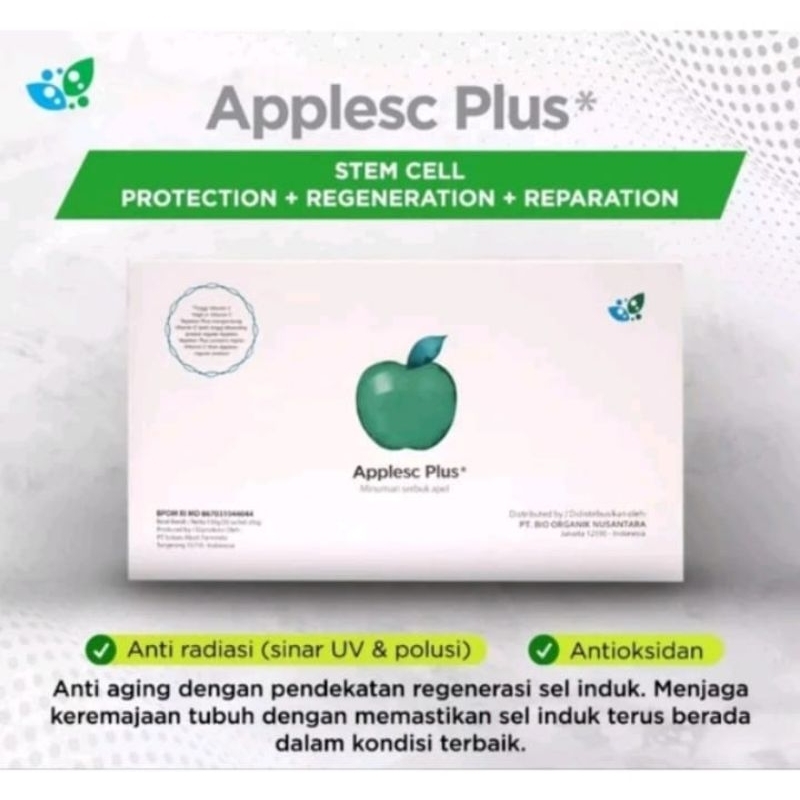 Jual Apple Sc Plus -1Box - 30 Sachet @5gr - Original | Shopee Indonesia