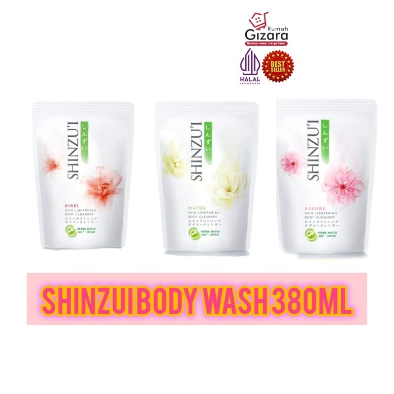 Jual Shinzui Sabun Cair Body Wash BOTOL 480 ML SHINZUI REFILL 400ML ...