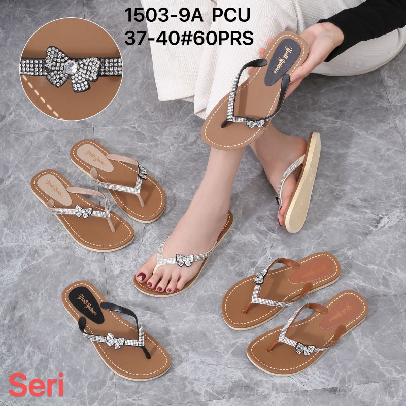 Jual Sandal jepit Teplek Tali Glitter Butterfly Karet Import Balance ...