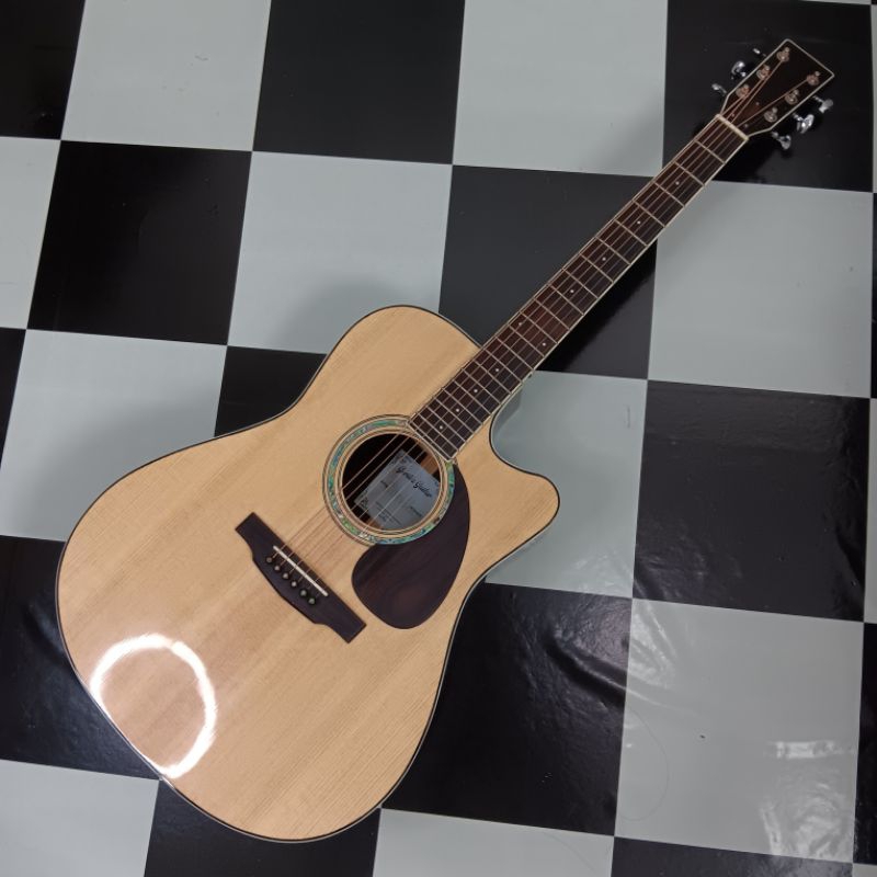 Jual Gitar akustik elektrik full solid | guitar acoustic electric all ...