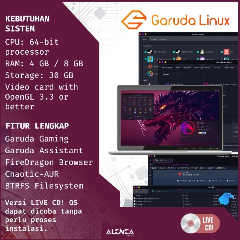 Jual Garuda OS - Sistem Operasi Linux | Shopee Indonesia