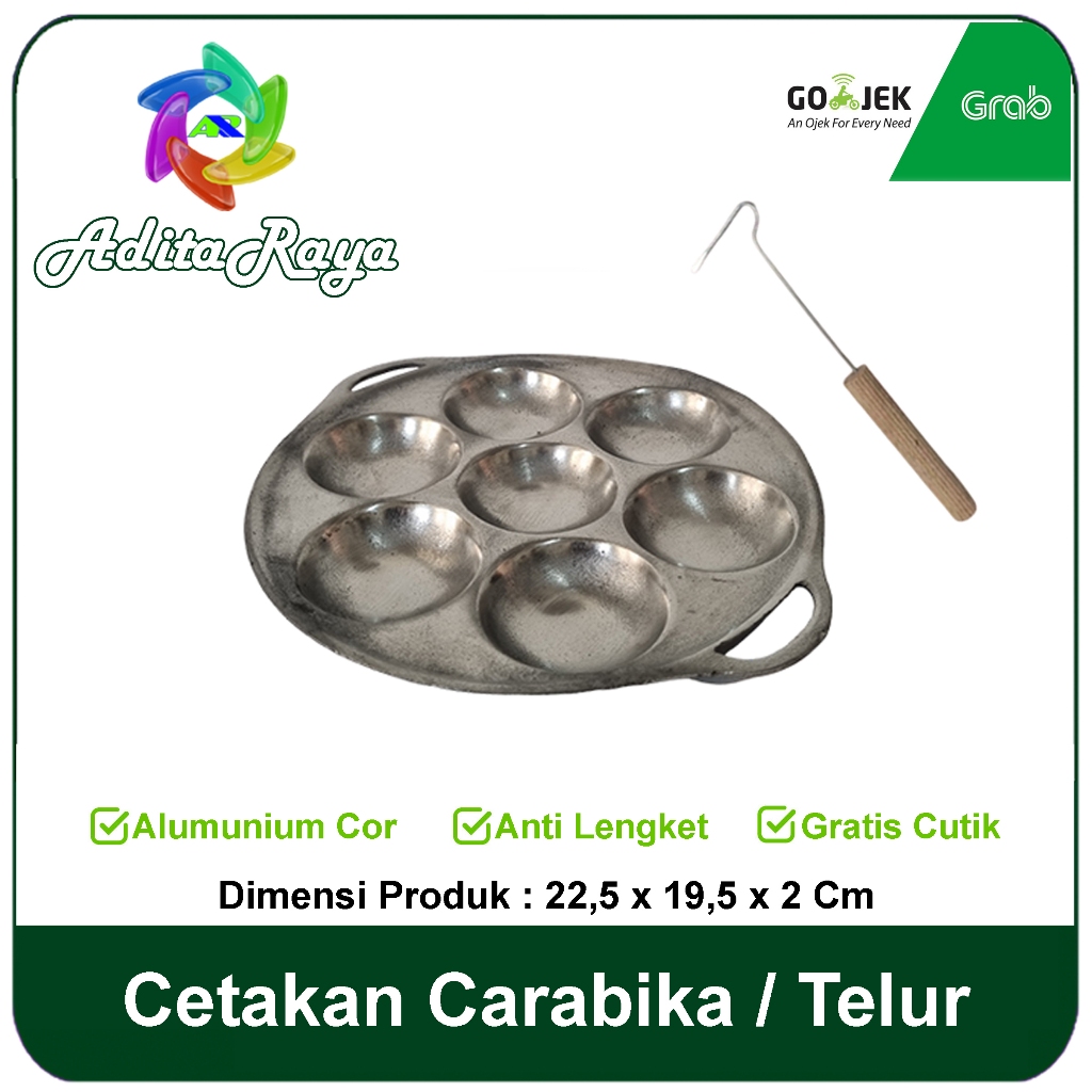 Jual Cetakan Carabika / Cetakan Telur Free Cutik | Shopee Indonesia