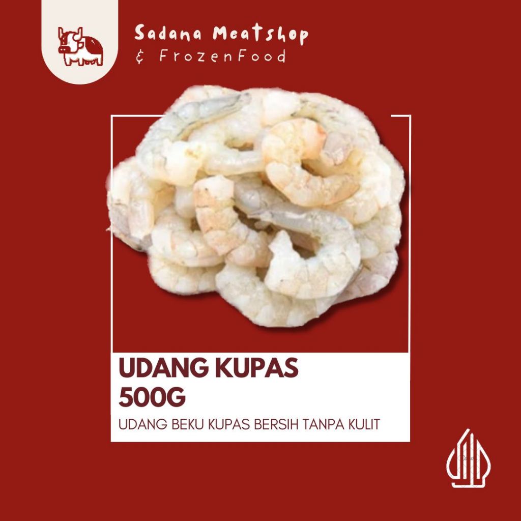 Jual Udang Kupas Bersih Tanpa Kepala 500g l 1000g l 1500g l 2000g Glazing 40-50% | Shopee Indonesia