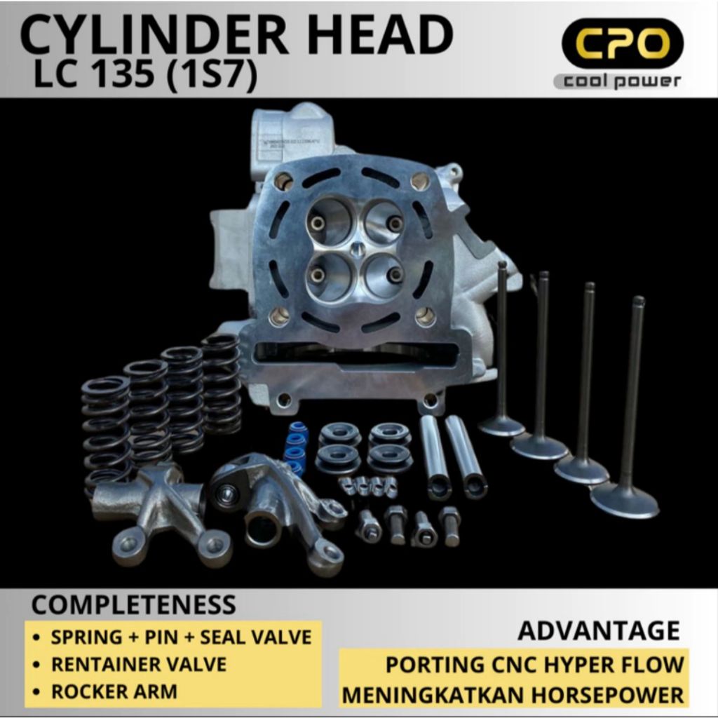 Jual CPO Cool Power Blok Head Jupiter MX Old MX New 135 Vixion Old R15 ...