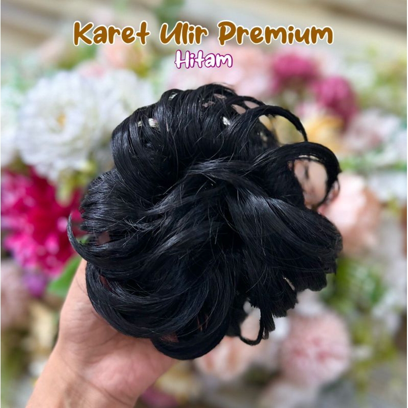 Jual Ikat Karet Rambut Ulir / Rambut Palsu | Shopee Indonesia