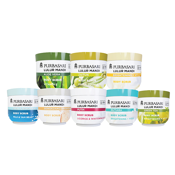 Jual Paket Purbasari Lulur Mandi Body Scrub 100gr ISI 9 PCS | Shopee ...
