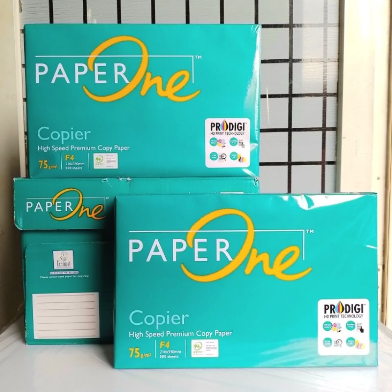 Jual Kertas Hvs F4 PaperOne 75gr ( Dus 5 Rim ) [ Original ] | Shopee Indonesia