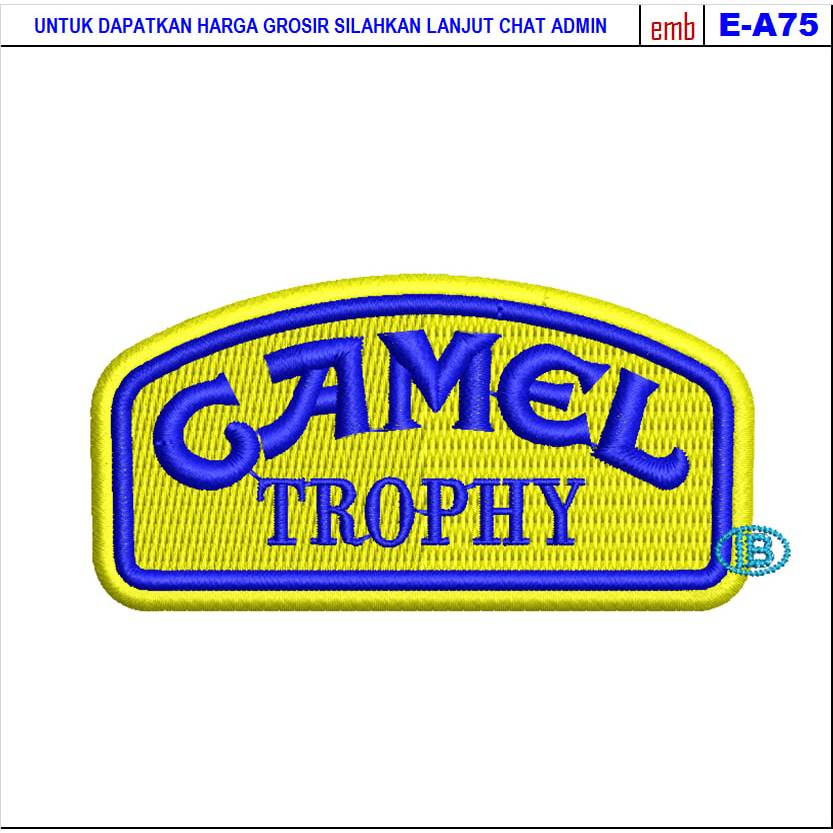 Jual PATCH BORDIR LOGO A-E75 CAMEL TROPHY | Shopee Indonesia