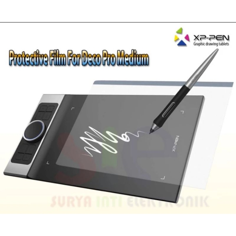 Jual XPPEN Screen Protector XP pen Deco pro small dan medium | Shopee ...