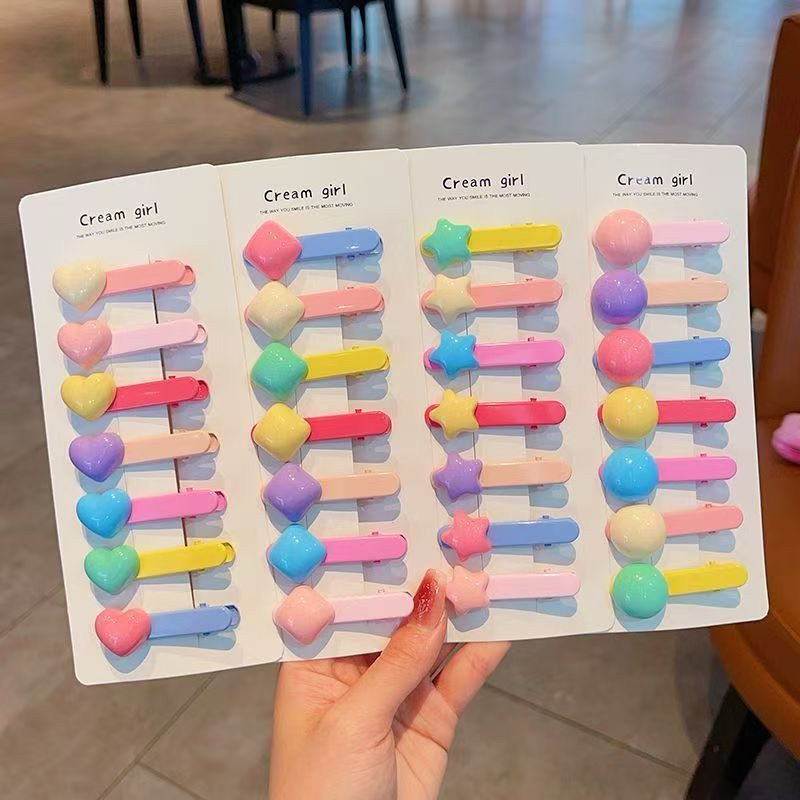 Jual Jepitan Pita Set 7 in 1 / Jepit Rambut Korea Anak Perempuan ...