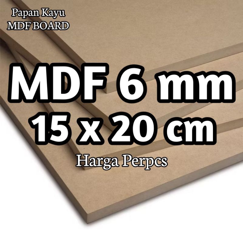 Jual PAPAN MDF UKURAN 15 X 20 CM | Shopee Indonesia