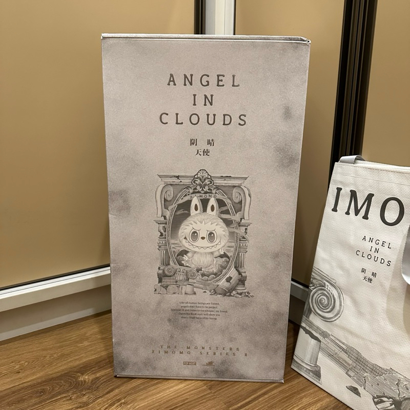 Jual [READY STOCK] ZIMOMO WHITE ANGEL IN CLOUDS POPMART ORIGINAL 100% ...