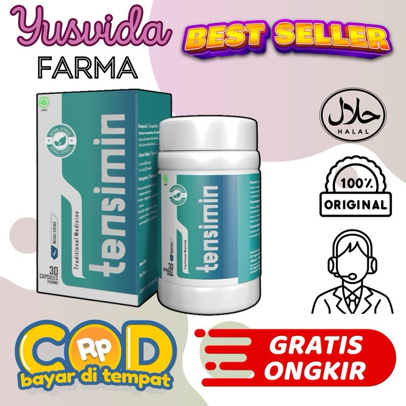 Jual Tensimin Asli Original Obat Hipertensi Jantung Stroke Kolestrol ...