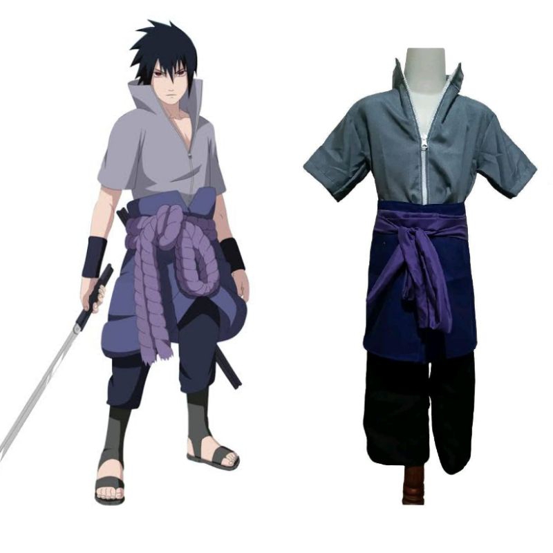 Jual Kostum Cosplay Baju Sasuke Shippuden Anak | Shopee Indonesia
