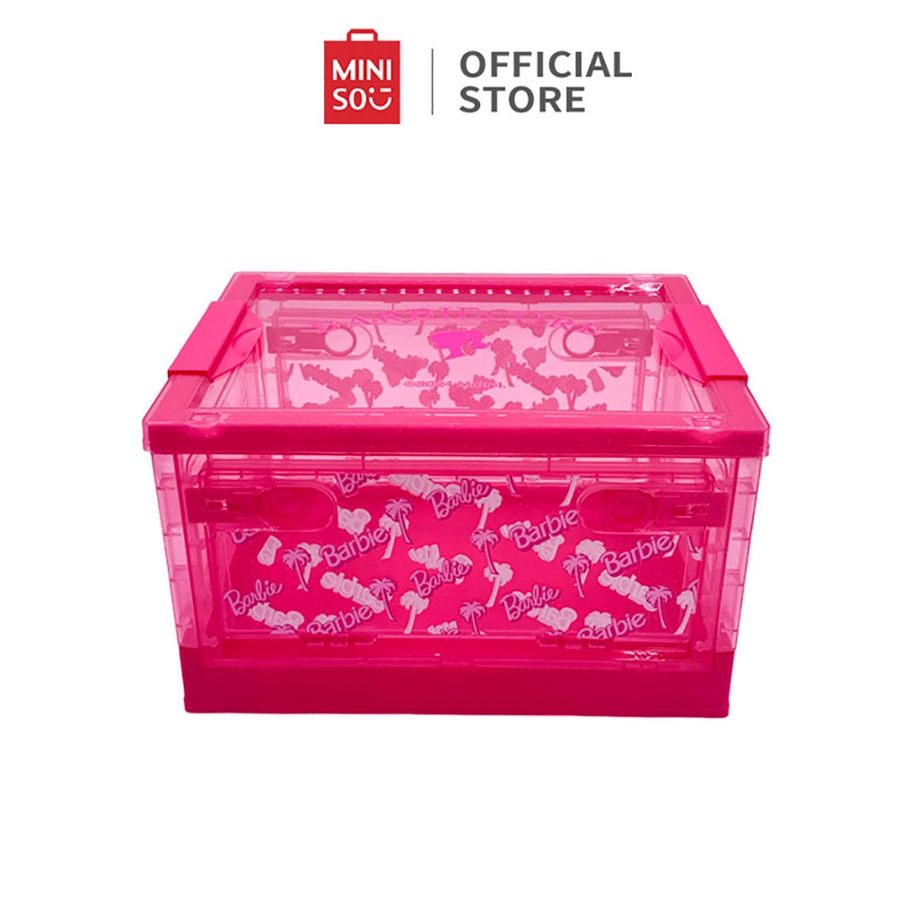 Jual Miniso X Barbie Pink Collection Storage Kotak Penyimpanan ...