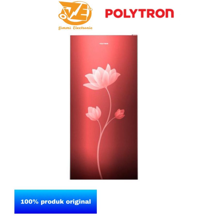 Jual POLYTRON PRB-189R/B Kulkas 1 Pintu 180Liter Pintu Metallic ...
