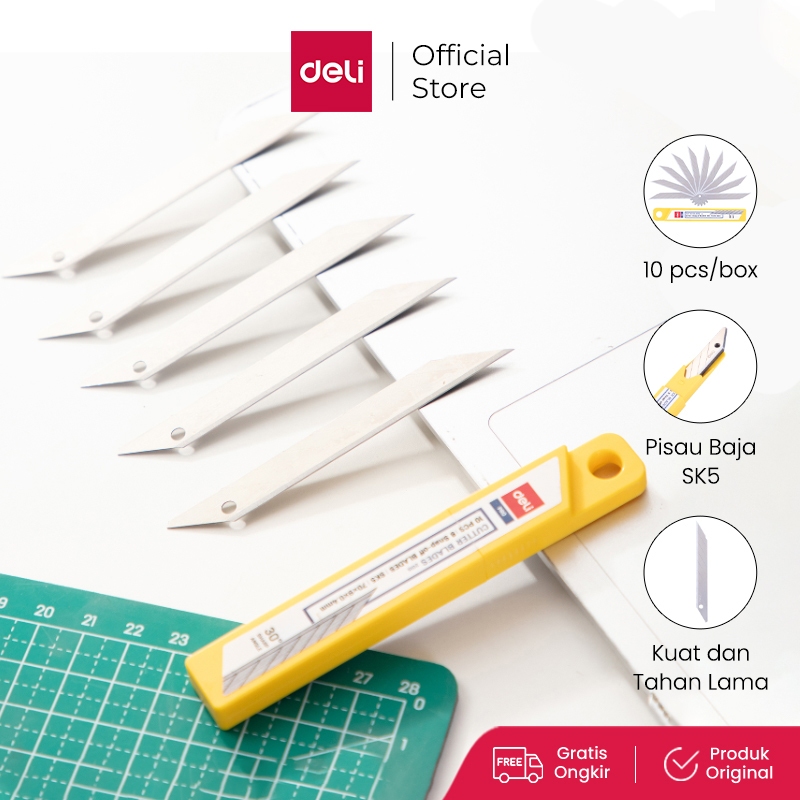 Jual Deli Isi Cutter / Pisau Cutter desain keras, kuat dan tahan lama ...