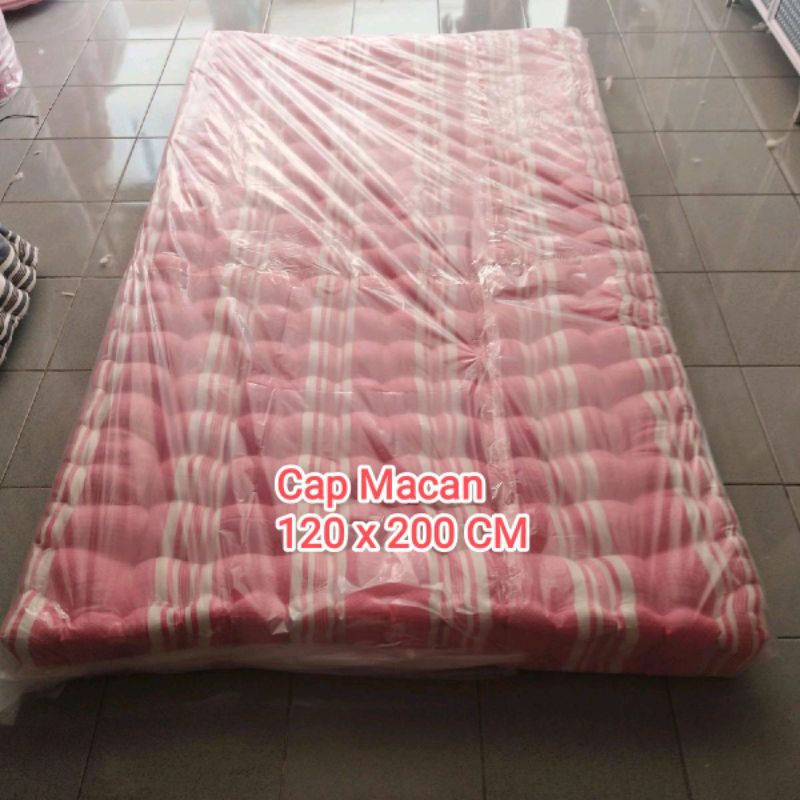 Jual kasur kapuk Cap Macan 120 x 200 Tipe Ekonomi murah | Shopee Indonesia